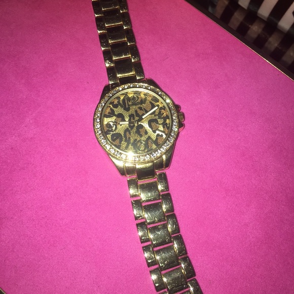 unknown | Jewelry | Gold Fashion Leopard Watch | Poshmark
